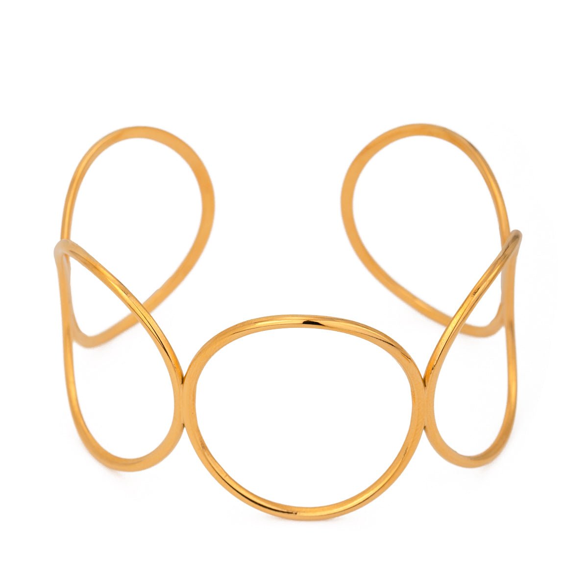 Claire Loop Cuff | 18K Gold-Plated – OhKlassy